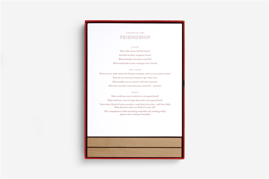 Conversation Menus Card Set